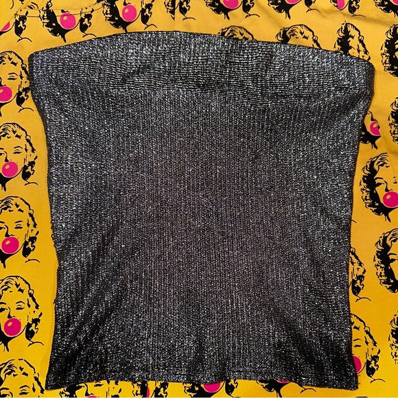 Betsey Johnson | Tops | Betsey Johnson Vintage 0 Nylon Stretch Metallic ...